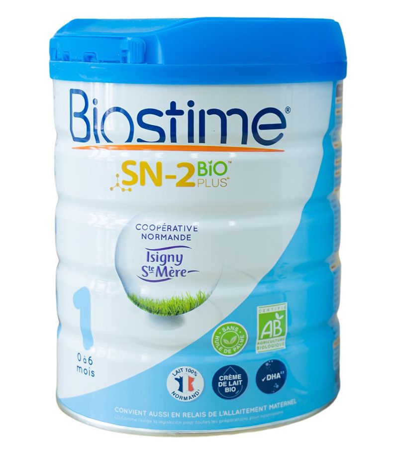 Sữa Biostime Organic SN-2 Bio Plus số 1 800g (0 - 6 tháng)