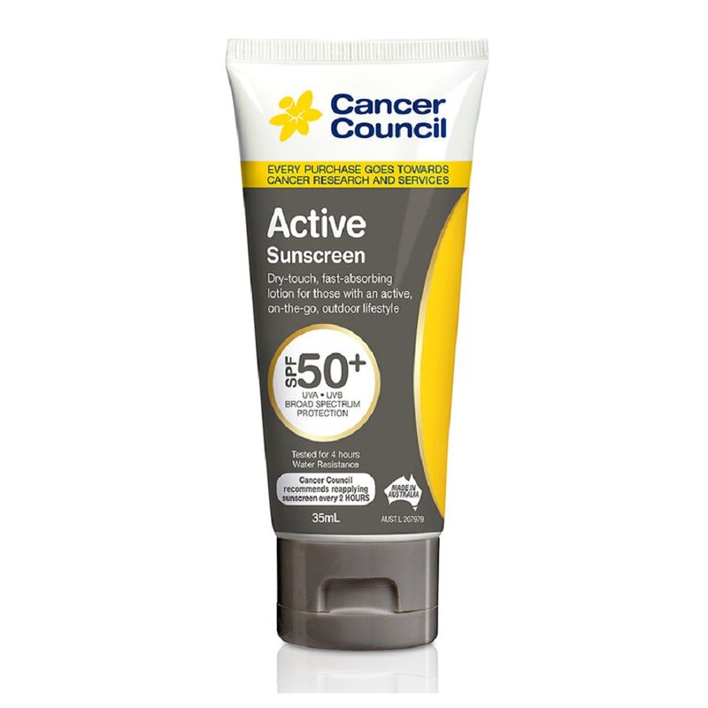 Kem chống nắng cho bé Cancer Council Active SPF50+ 35ml
