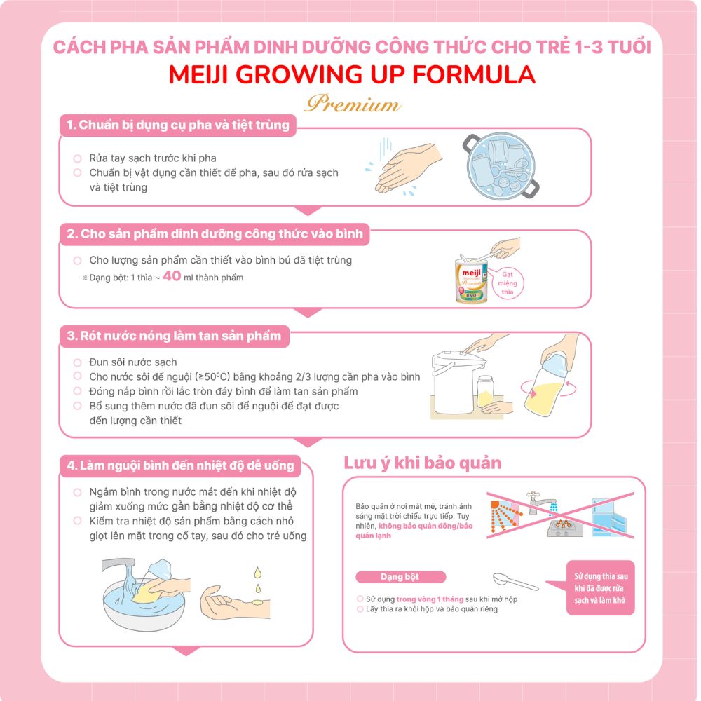 Sữa Meiji infant formula Premium 800g (1-3 tuổi)